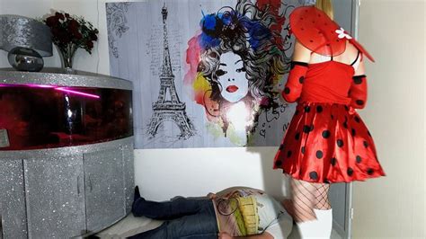 Lady Bug White Platform Boots Trample 4k Danielles Boutique