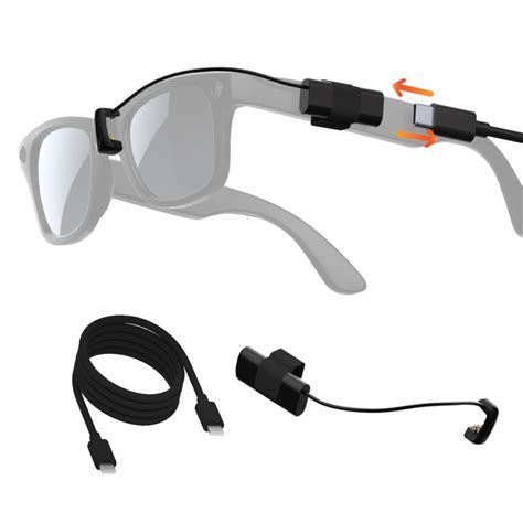 Type C Charging Port For Rayban Meta Smart Glasses Accessories Usb C