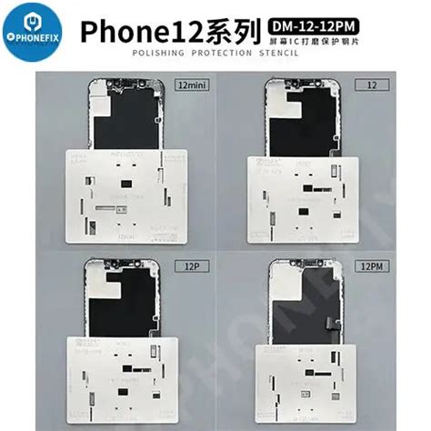 Amaoe Screen Cable Ic Protection Stencil For Iphone 11 13 Pro Max