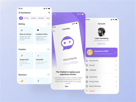 Ai Chatbot App Uiux By Asiq M For Netro Systems On Dribbble