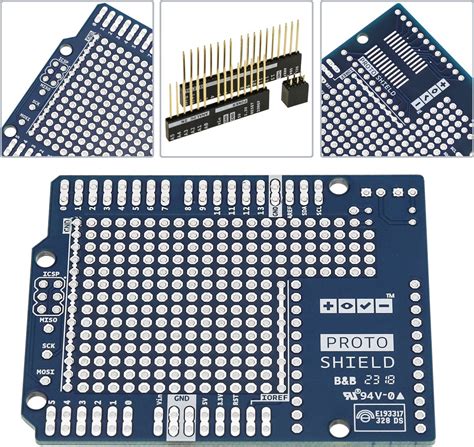 Arduino Shield Proto De Carte Programmable