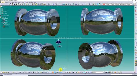 Catia V5 Project Practice Tutorial 02 Globe Valve Body Youtube
