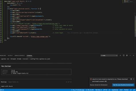 Cypress Bar Disappeared During A Test Issue Cypress Io Cypress GitHub
