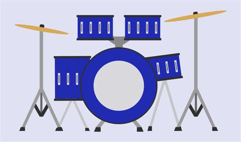 드럼 일러스트 Png Ai 무료 다운로드 2023년 리틀딥