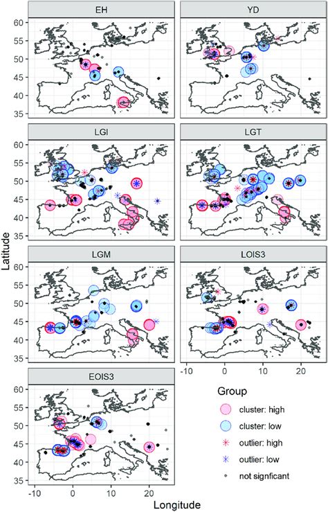 Visualisation Of Cluster Circles And Outlier Stars Analysis High δ Download Scientific