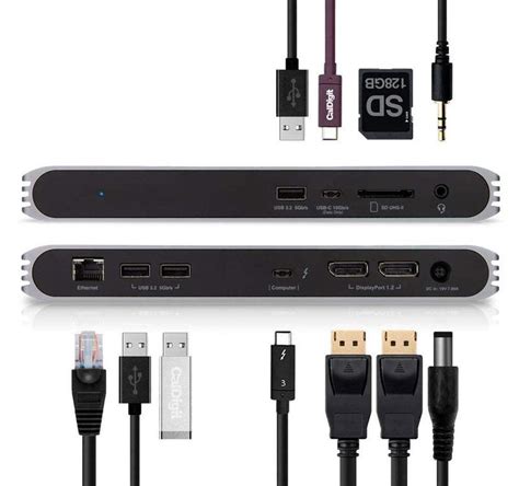 Caldigit USB C Pro Dock Review Hybrid Thunderbolt USB C Dock Tech Advisor