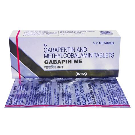 Gabapin Me Gabapentin Methylcobalamine Tablet At Best Price In Kalmeshwar
