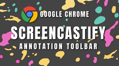 Screencastify Annotation Toolbar Aka The Drawing Tools Youtube