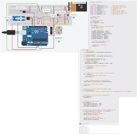 Solved I M Working On A Circuit With And Arduino Code In Chegg