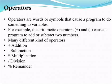 Introduction To Computer Programming Pptx