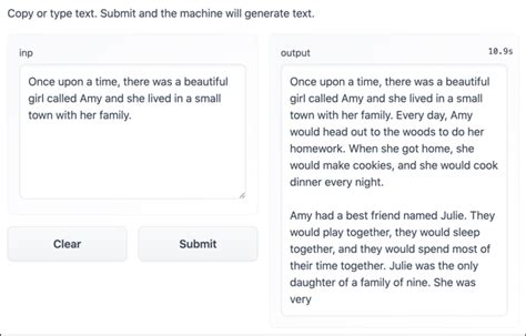 a screenshot of text generator s next paragraph suggestion function if