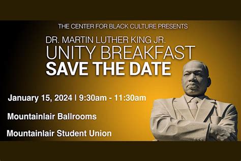 Community Invited To Mlk Unity Breakfast E News West Virginia