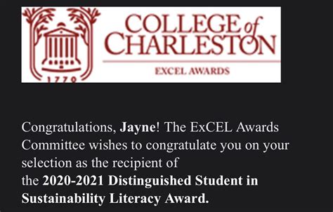 Jayne Pardys On Linkedin I Am Excited To Announce That I Am The Recipient Of The College Of…