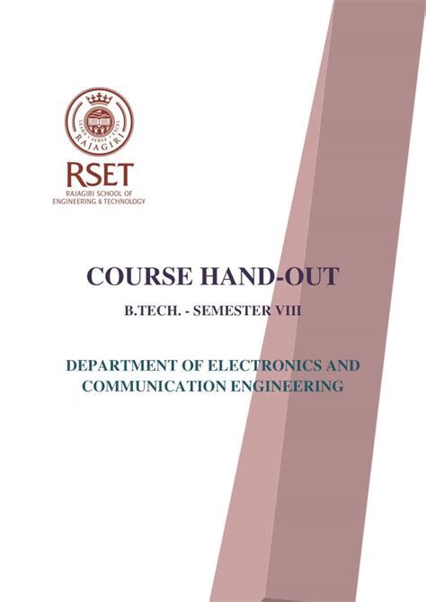 pdf emester viii course hand out hand out pdf · speech coding