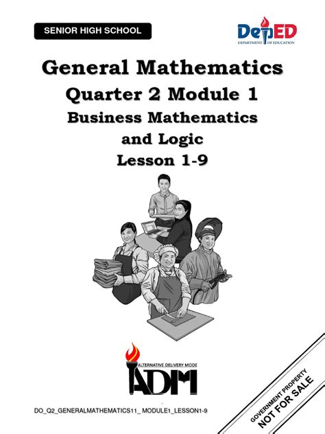 Genmath Mod1to9 Pdf Interest Debt