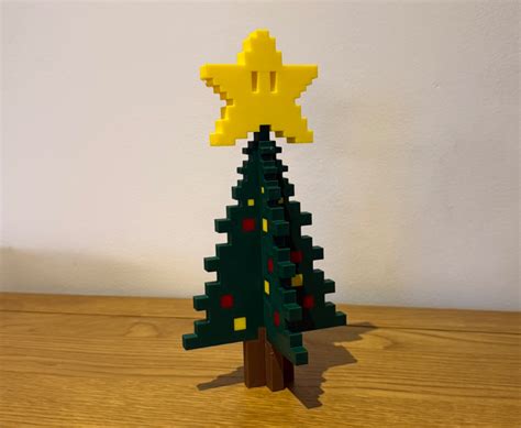 Pixelated Christmas Tree By User673824737 Makerworld