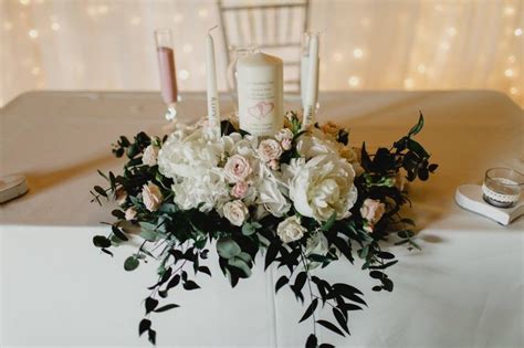 Unity Candle Arrangement Unity Candle Flower Arrangement Unity