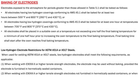 Welding Electrodes Classification And Baking Pdf