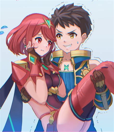 Pyra And Rex Xenoblade Chronicles And 1 More Drawn By Saburoujako