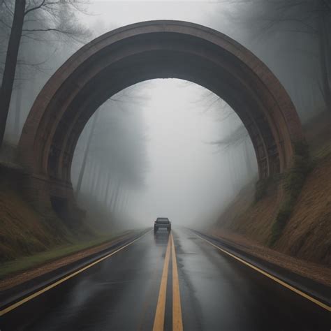 Premium Photo Dark Road