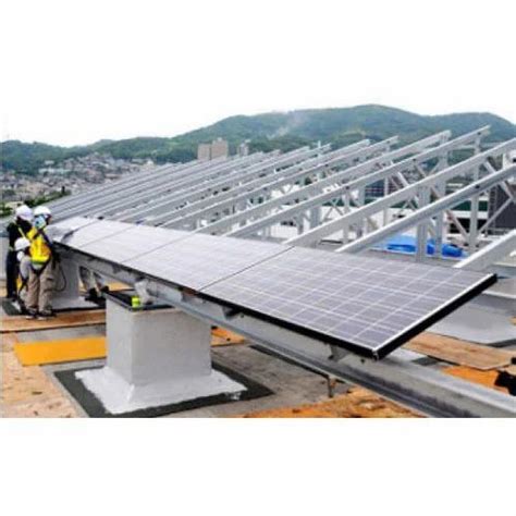 Solar Power Plant Structure At Rs 10000set मॉड्यूल माउंटिंग