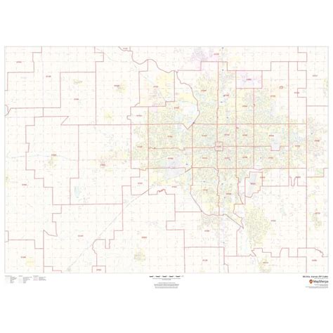 Zip Code Map Greater Kansas City 913 Area Code Complete Location