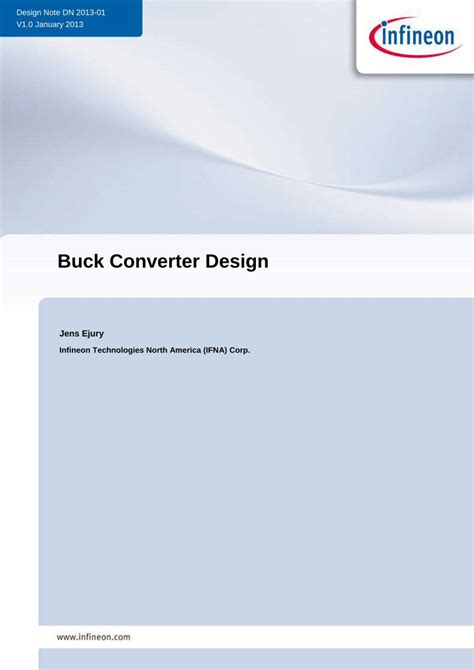 Pdf Pdf Buck Converter Design Mouserca · In The Synchronous