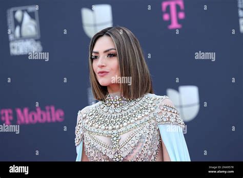 Miami Fl Feb 23 Michelle Galvan Is Seen During Univision “ Premio Lo