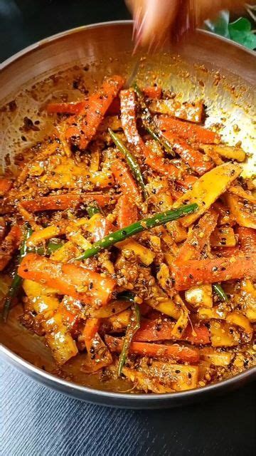 Instant Gajar Mooli Pickle Recipe