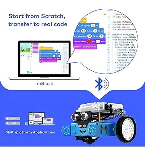 Kit De Robot De Codificación Makeblock Mbot Juguetes Educat