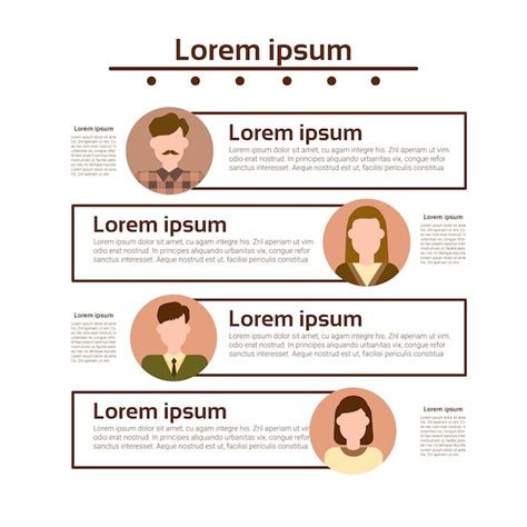Premium Vector Graph Set Human Resources Infographic