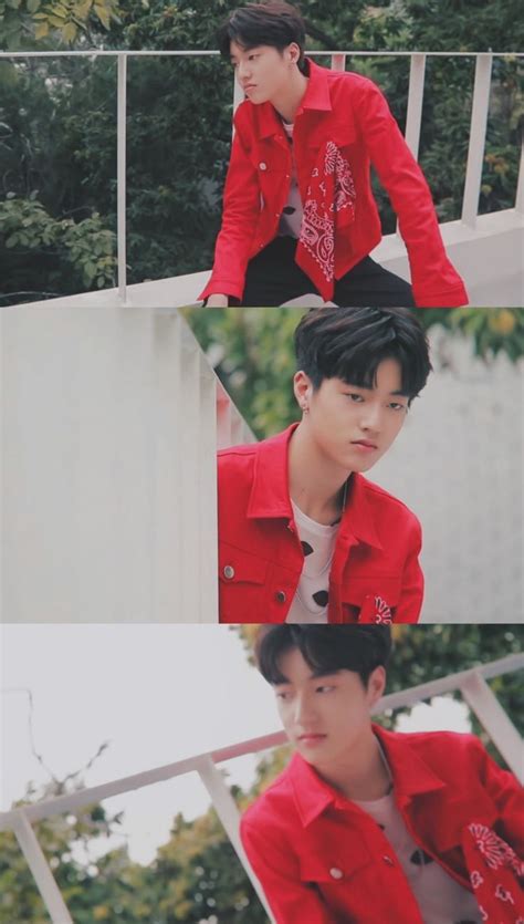 Treasure Haruto Red Leather Jacket Red Leather Leather Jacket