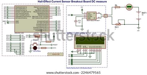 Schematic Diagram Electronic Device On Arduino Stock Illustration Shutterstock