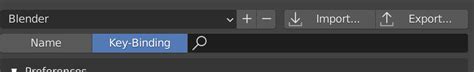 Key Binding Option In Keymap Search Should Automatically Type The