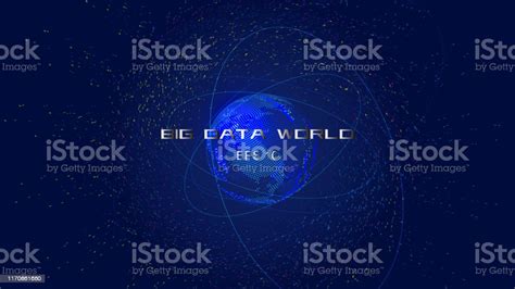 3차원 디지털 지구와 우주 소용돌이는 세계화와 국제화 과학 및 기술 개념을 의미하는 글로벌 인터넷 빅 데이터의 배경을 구축합니다 3차원 형태에 대한 스톡 벡터 아트 및 기타