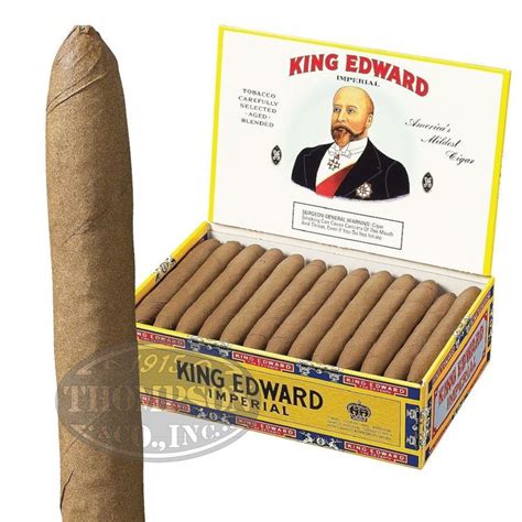 King Edward Imperial Petite Corona Natural Thompson Cigar