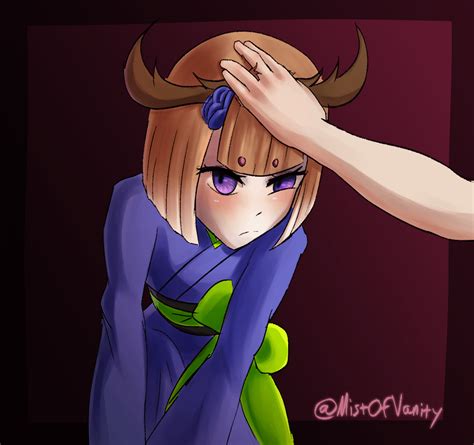 Spoiler Oc Tanza Being Petted Rrezero