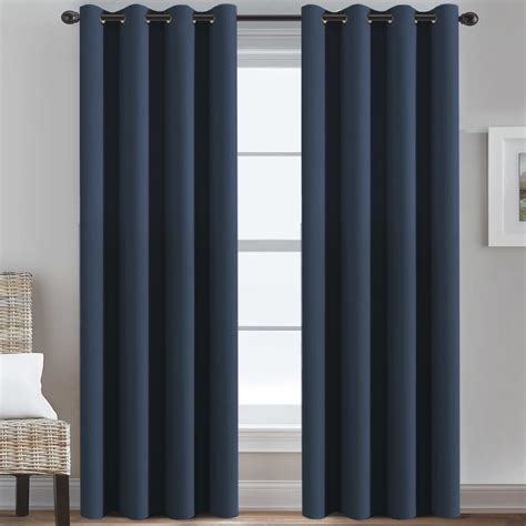 Cortinas Ultra Gruesas Y Suave Hversailtex Para Tratamiento De Ventanas De Dormitorio Blackout