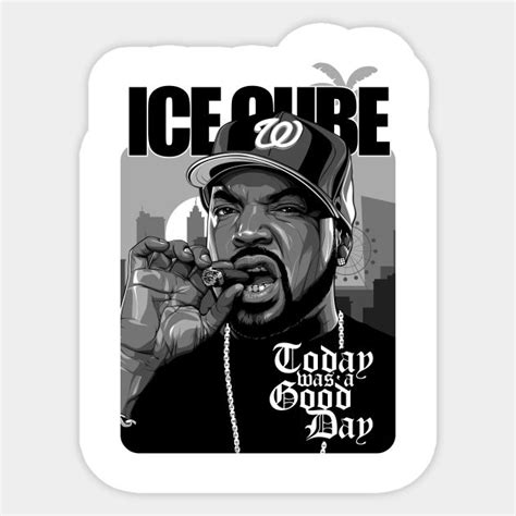 Ice Cube By Bikonatics Stickers Music Stickers New Sticker