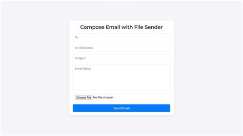 Compose Email With File Sender Using Php And Phpmailer With Source Code Sourcecodester