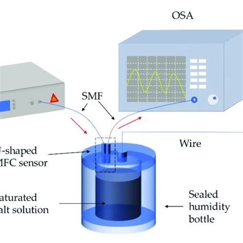 Experiment Setup Of The Proposed Sensor Download Scientific Diagram