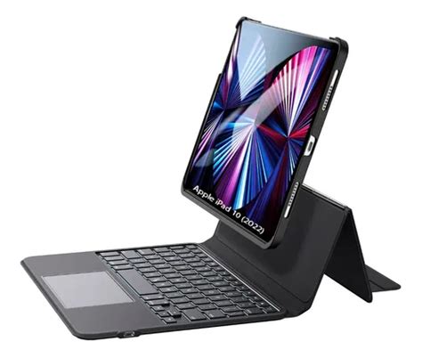 Teclado Touch Case Magnética Para Ipad 7 8 9 Tela 102