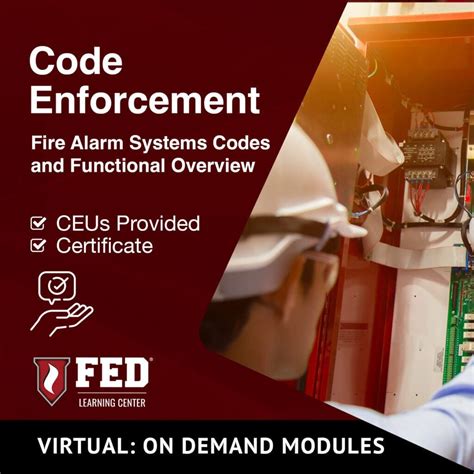 Code Enforcement Fire Alarm Systems Codes And Functional Overview
