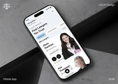 Lawyer Consultation And Booking Mobile App Behance