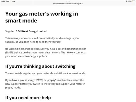 Gas Smart Meter Has Stopped Sending Readings To Ihd And Eon Page 2 E On Next Community
