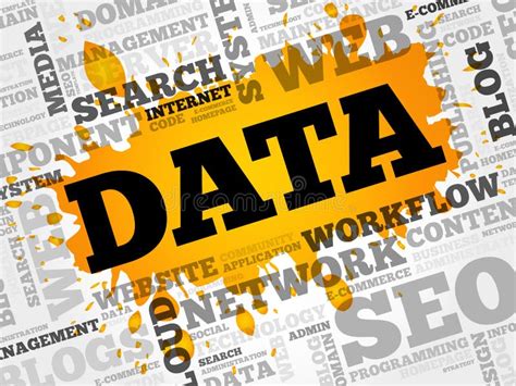 Word Cloud Data Visualization Stock Illustrations Word Cloud Data Visualization Stock
