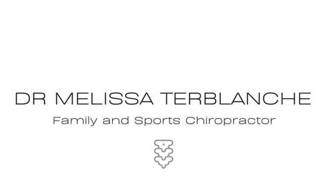 Dr Melissa Terblanche Chiropractor Bloemfontein South Africa Class World Schools