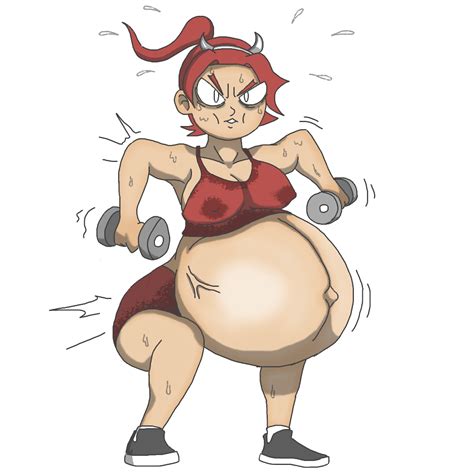 Big Belly Girl By Huhuras On Deviantart