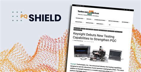 Post Quantum Algorithm Testing With Keysight Inspector Pqshield