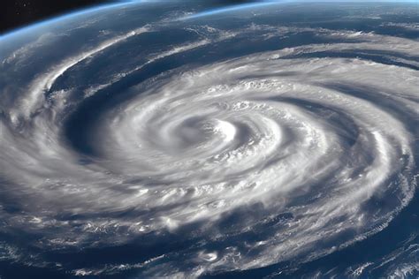 Premium Ai Image A Picture Of A Tornado Over The Earth